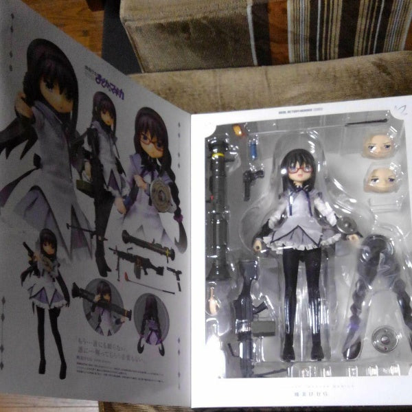 RAH Real Action Heroes Puella Magi Madoka Magica Homura Akemi 1/6 Figu ...